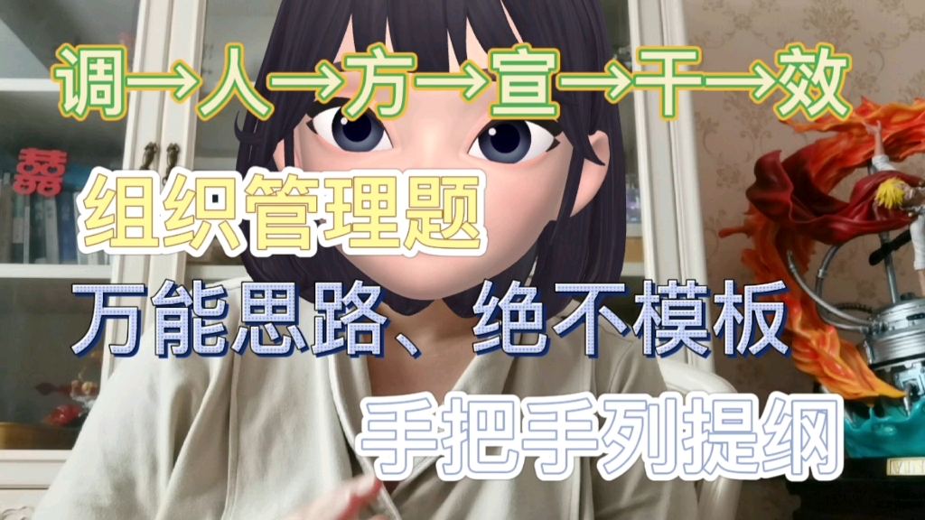 【计划组织题(1)万能思路】有了一个自己的思路模板,宝贵的思考时间...