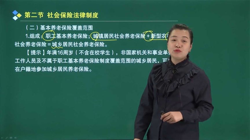 2021年初级会计师 经济法 第八章 第二节 社会保险法律制度