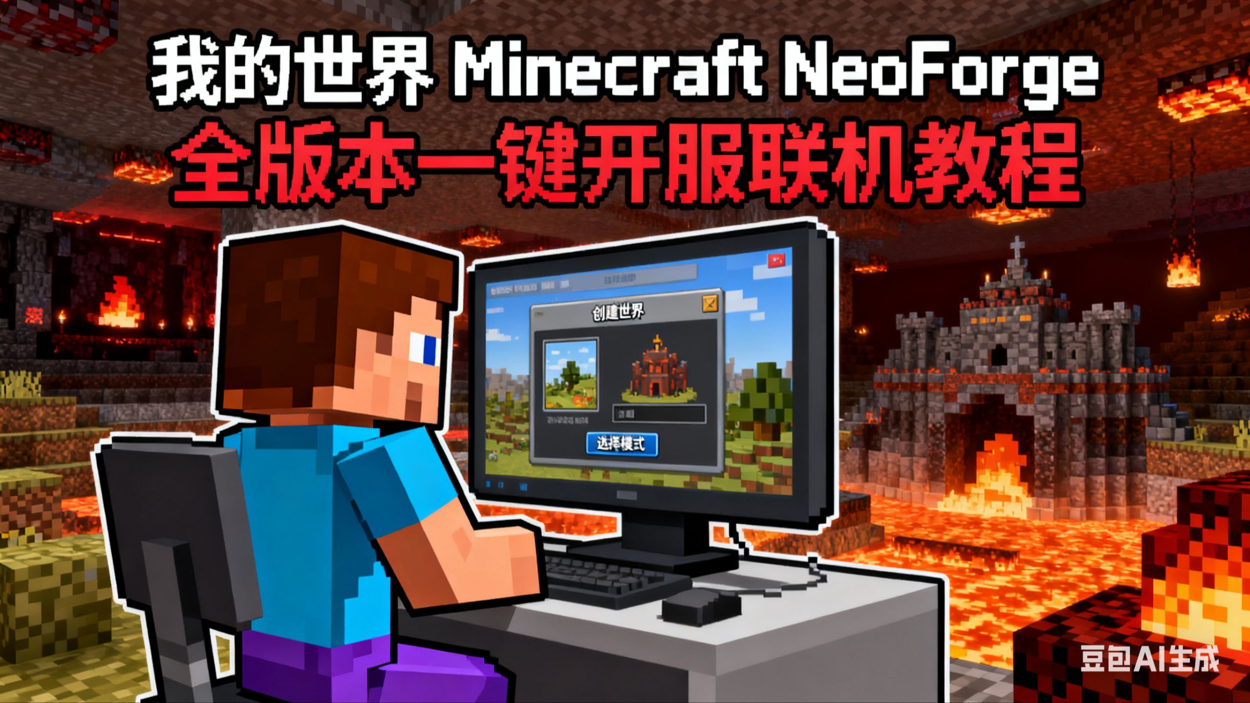 模组党专属!我的世界 NeoForge 全版本一键开服联机教程