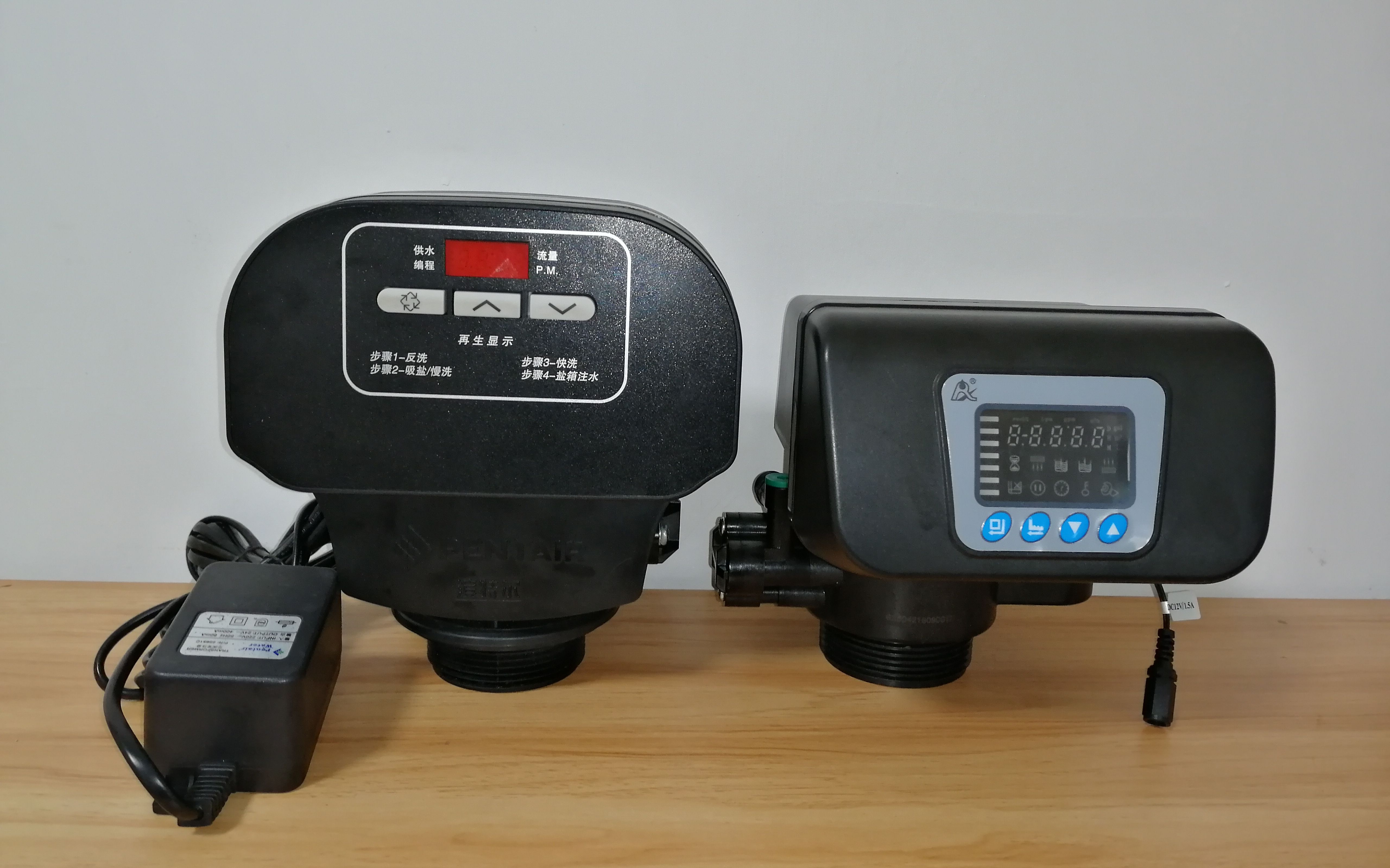 滨特尔电子时间型控制阀全屋中央软水机调试