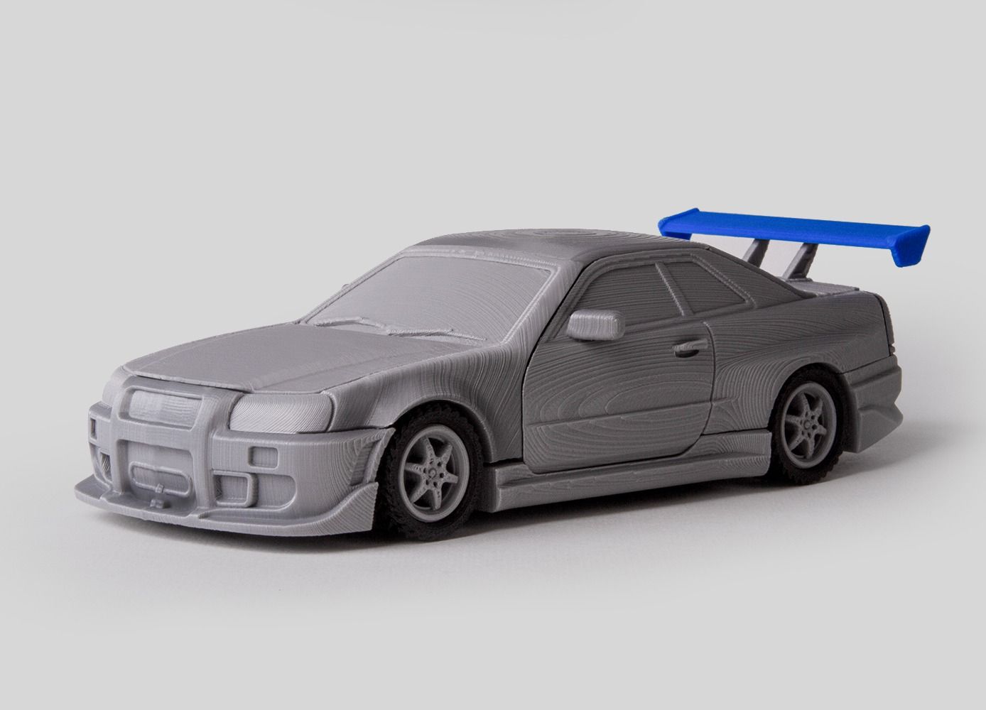 3D打印模型 赛车GTR