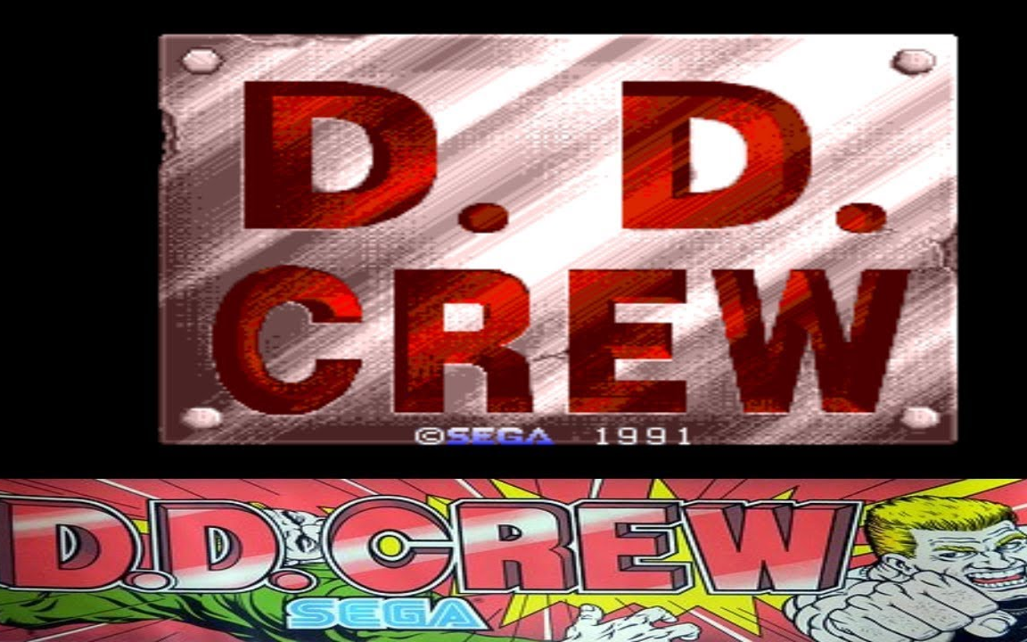 街机-SEGA经典游戏《除暴部队·DD Crew》 GUNG HO&F･F双人...