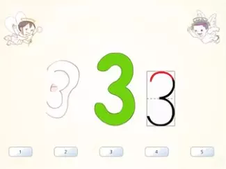 3.2《1-5的书写规范》