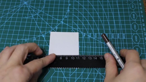 垂直平行线的画法