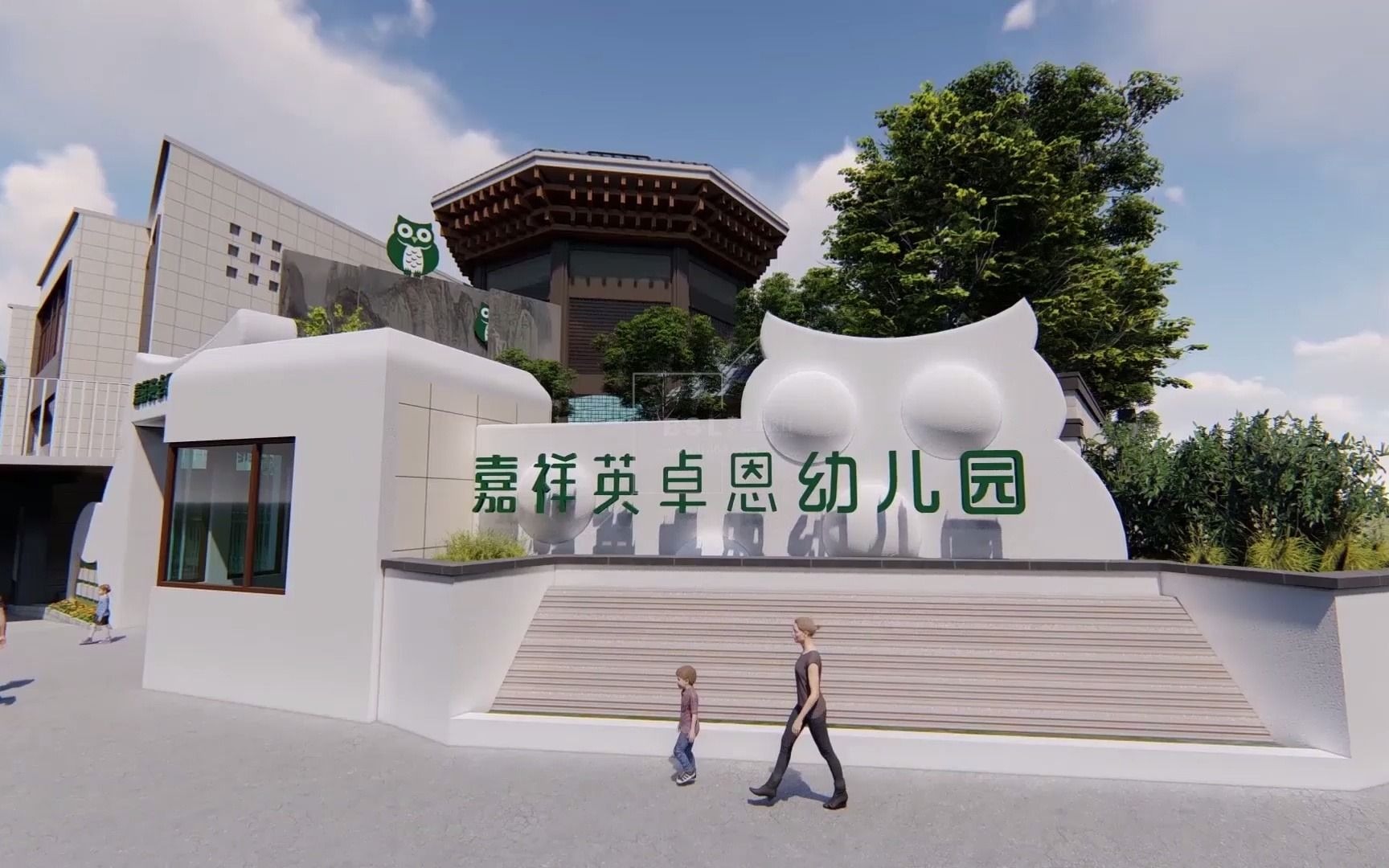 幼儿园设计——古典的传承与现代创新的碰撞