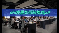 ofd发票如何转换成pdf?教你完成ofd转换