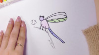 蜻蜓简笔画：怎么画蜻蜓简笔画，简单的蜻蜓怎么画？