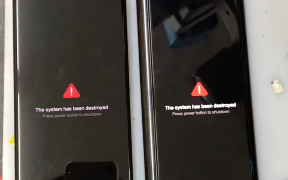 ...显示The system has been destroyed终于研究出来可以保资料修复了。