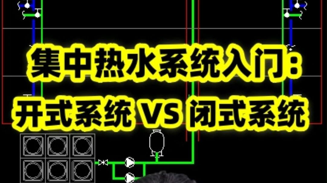 集中热水系统入门:开式与闭式系统的区别