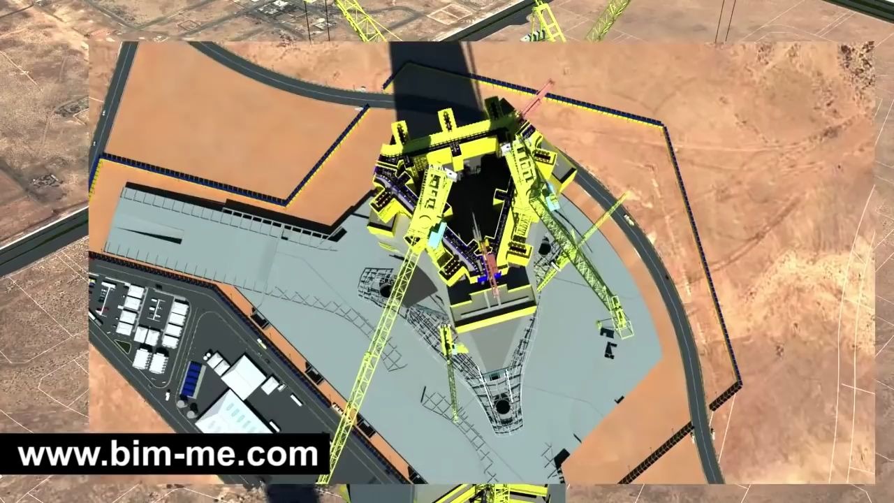 王国塔建造施工过程动画模拟【双语】