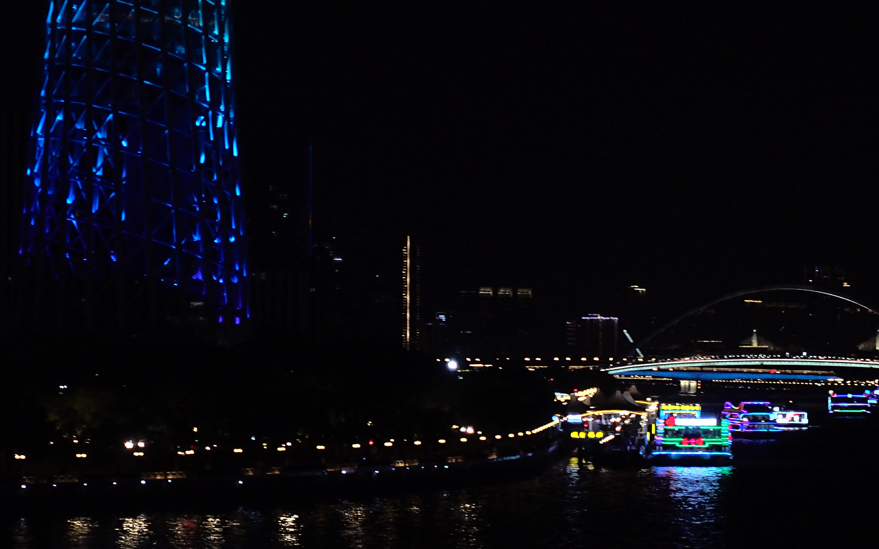 卡片机夜间画质测试4K - 索尼黑卡5A 变焦 噪声 画质