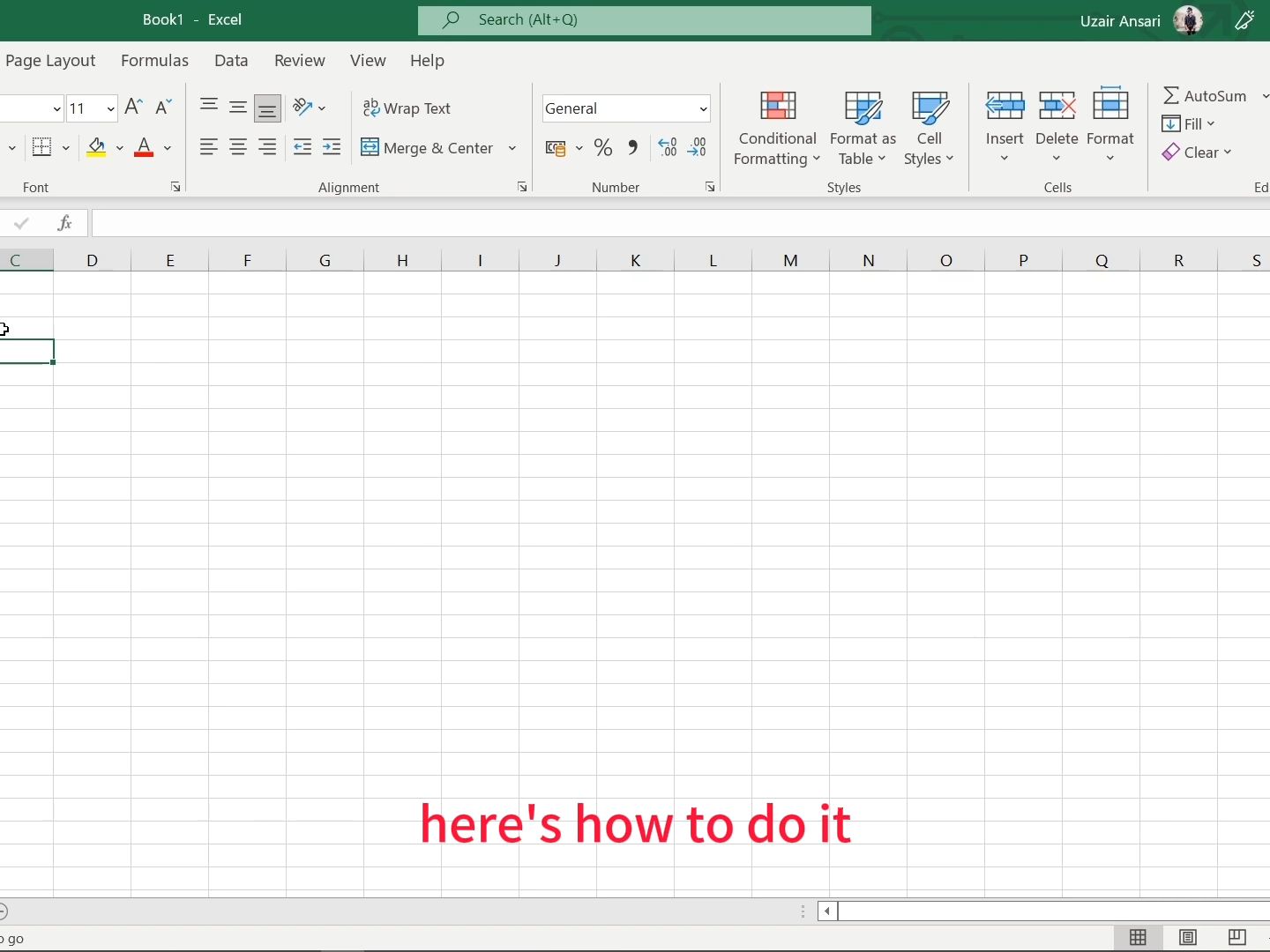 json to excel