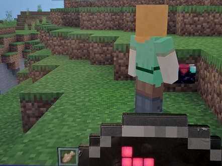 现实中的指南针联动我的世界_我的世界