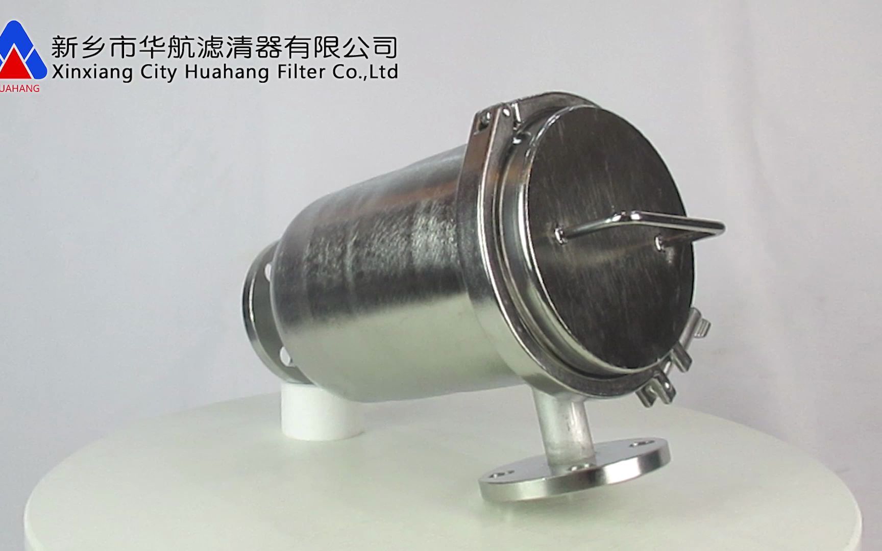 全不锈钢筒式过滤器法兰接口可定制