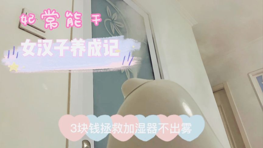 「妃的日常」3块钱拯救加湿器不出雾