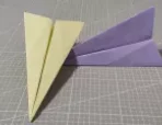 最常见的纸飞机折法教程,你还记得是怎么折的吗?