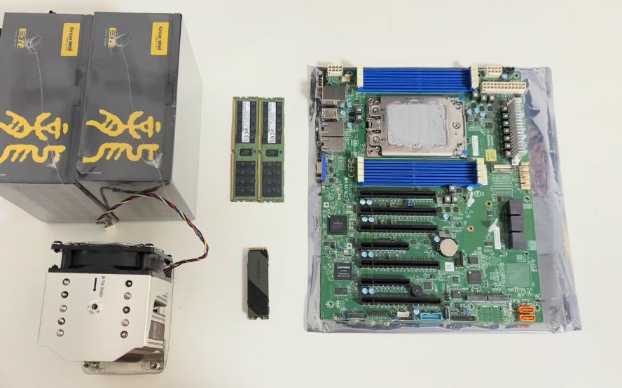 动手组装一台4卡4090服务器