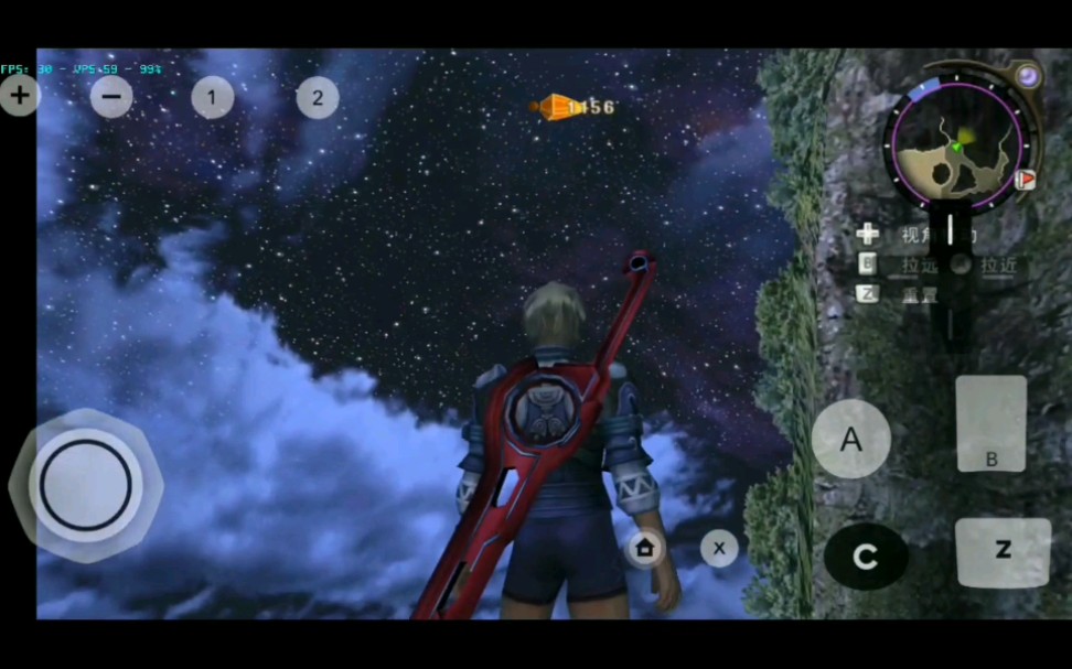 [骁龙845]海豚模拟器 流畅运行异度之刃 场景很流畅,但打怪有点卡。...