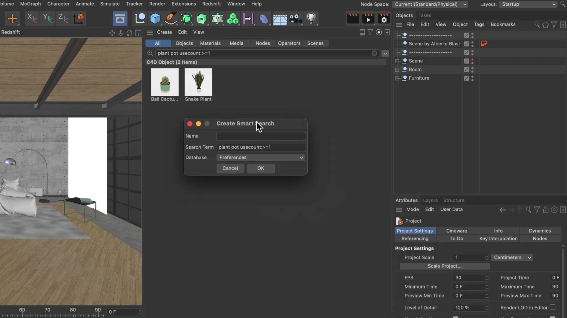C4D S24官网技巧教程Tip - 338-如何在Cinema 4D S24的资源浏览器...
