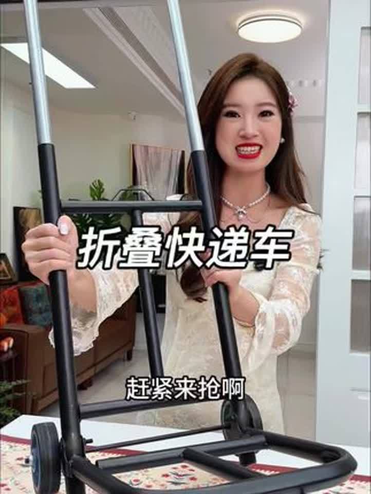 ...买米面油菜有它搬运真方便!#折叠购物车 #小推车 #网红买菜小拉车
