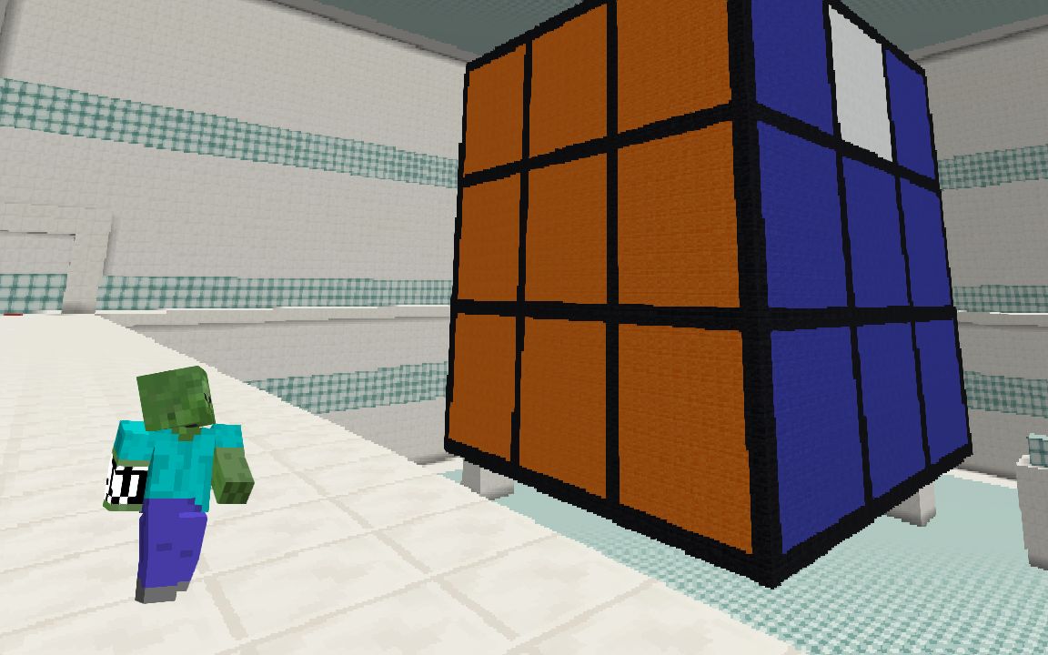 我的世界-魔方奇遇被带去修魔方了