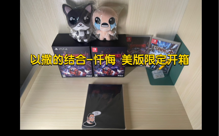 【NS卡带开箱】以撒的结合-忏悔 美版限定开箱