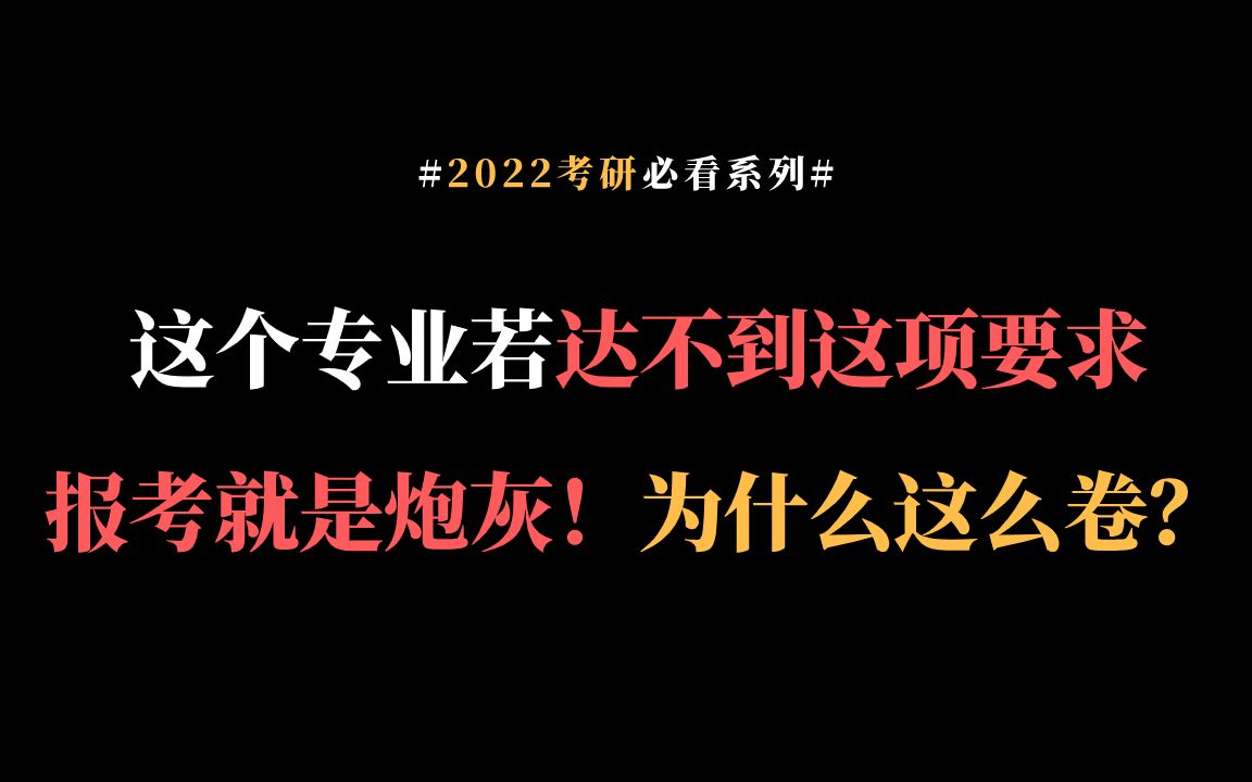 考研这个专业--管理科学与工程若达不到这项要求,报考就是炮灰!为什么...