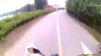 摩托车 春风150NK 行车记录仪测试 月牙岛小跑