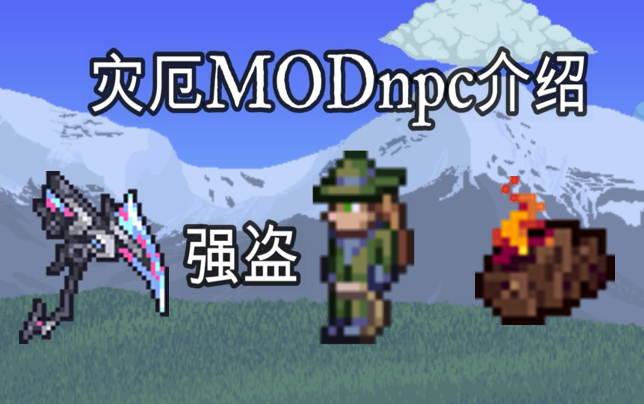 (泰拉瑞亚)你们要的新npc介绍 灾厄MOD新npc介绍