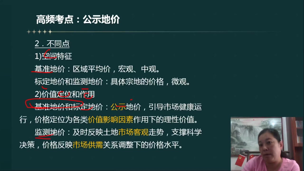 2024年房地产估价师土估实务王老师转向集训