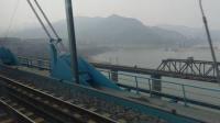 G1338通过渝贵高铁白沙沱长江大桥11:45