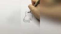 可爱卡通小猫咪#简笔画