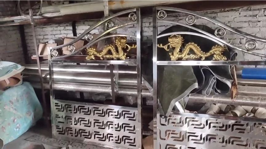 私人定制不锈钢门吗,真材实料美观耐用,专业不锈钢加工制作