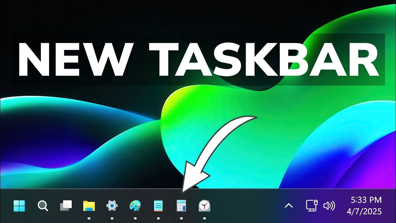 Windows 11 新体验(二):如何在 Win11(Beta/Dev)中启用任务栏图标...