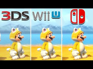 3DS挑战wiiu和switch,实际画质还是出乎意料,美术设计也很重要,马里奥...