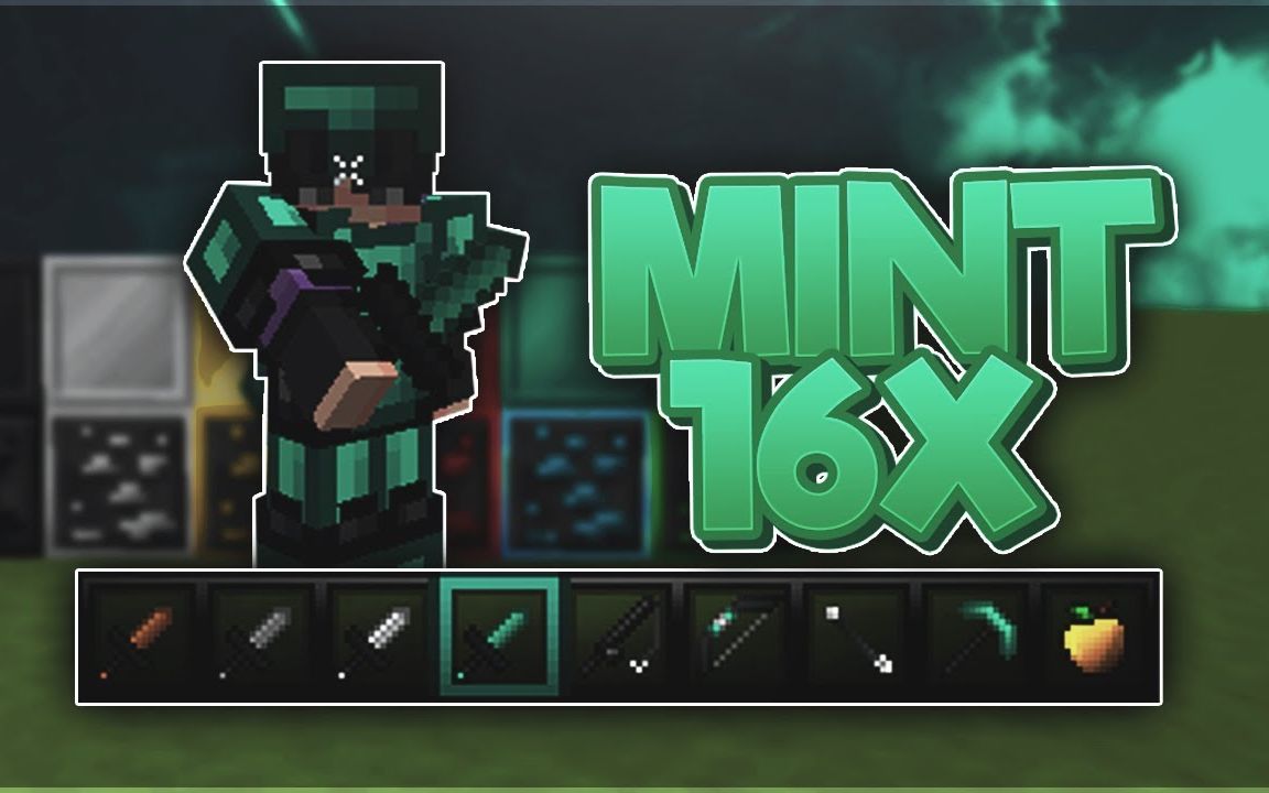 薄荷绿16x-我的世界 PVP材质包(支持1.7.10 / 1.8.9 / 1.14.4 / 1.15.2 / 1....