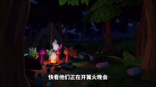 夜探森林音乐会!音符躲猫猫玩到停不下来,治愈又上瘾