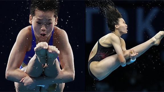 剑指金牌!女子跳水10米台 小将全红婵携陈芋汐位列前.