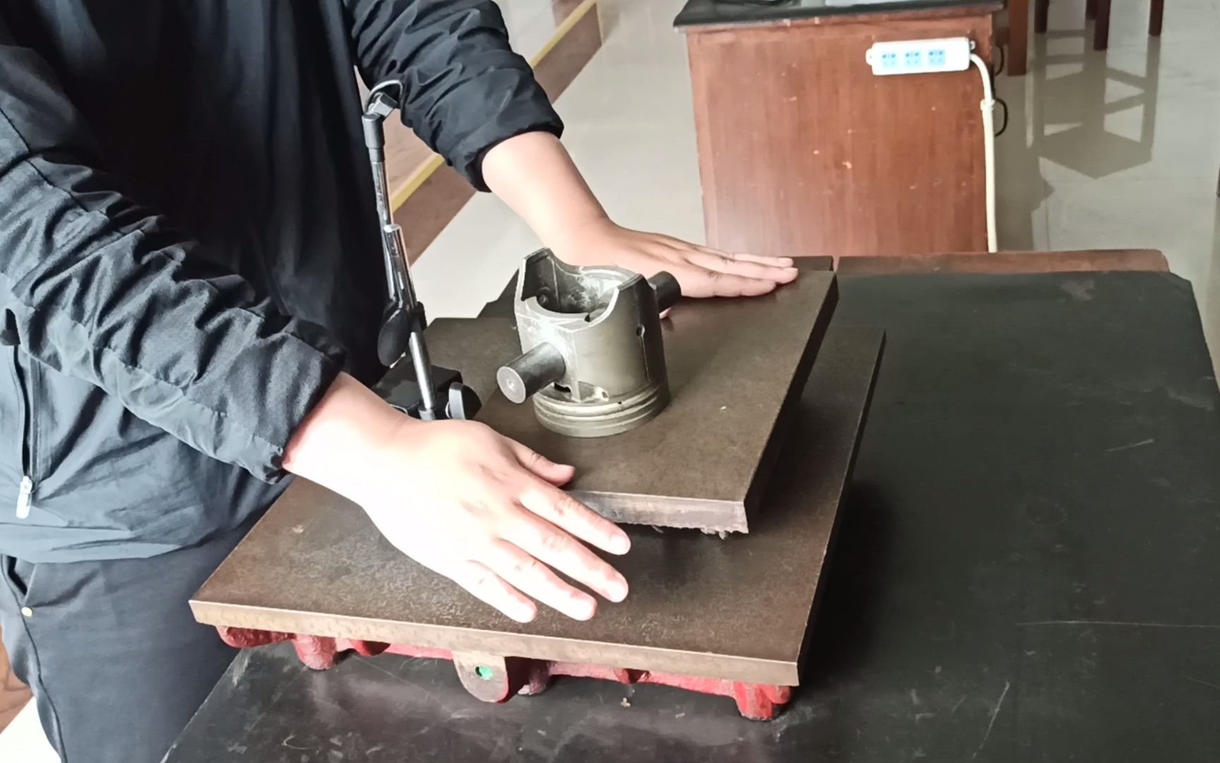 平行度测量操作