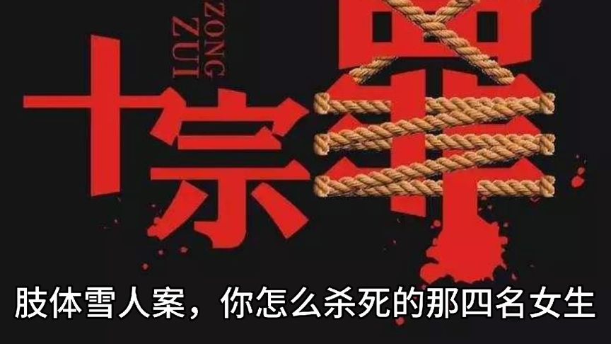 十大真实案件/十宗罪第一部: 肢体雪人之雪人活了音频字幕版