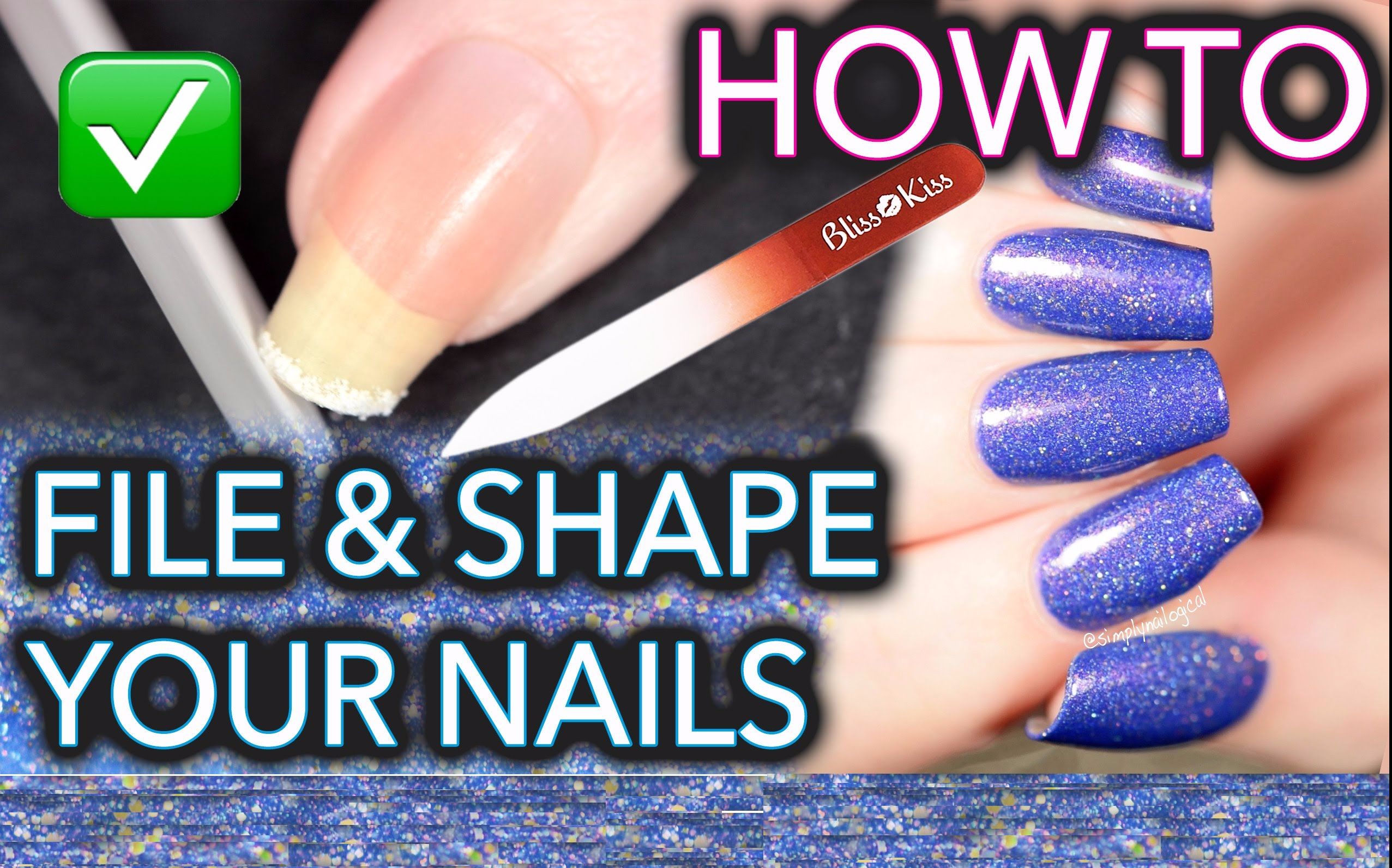 【SimplyNailogical】如何专业地磨指甲