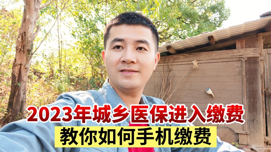 2023年的新农合医保开始缴费了,教你如何用手机缴费,简单又方便