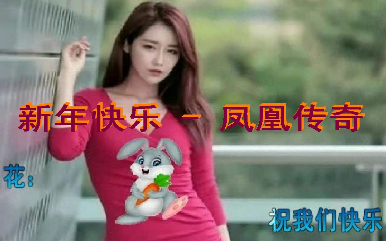 新年快乐 - 凤凰传奇,让我鼓起所有的勇气,向你说声新年快乐