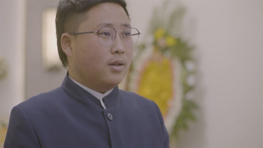 大连殡葬服务礼仪之封棺礼,万古殡仪师封棺礼演示流程。