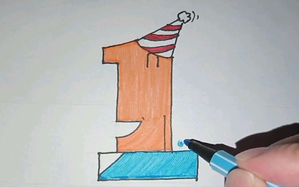 简笔画数字系列1像什么-5