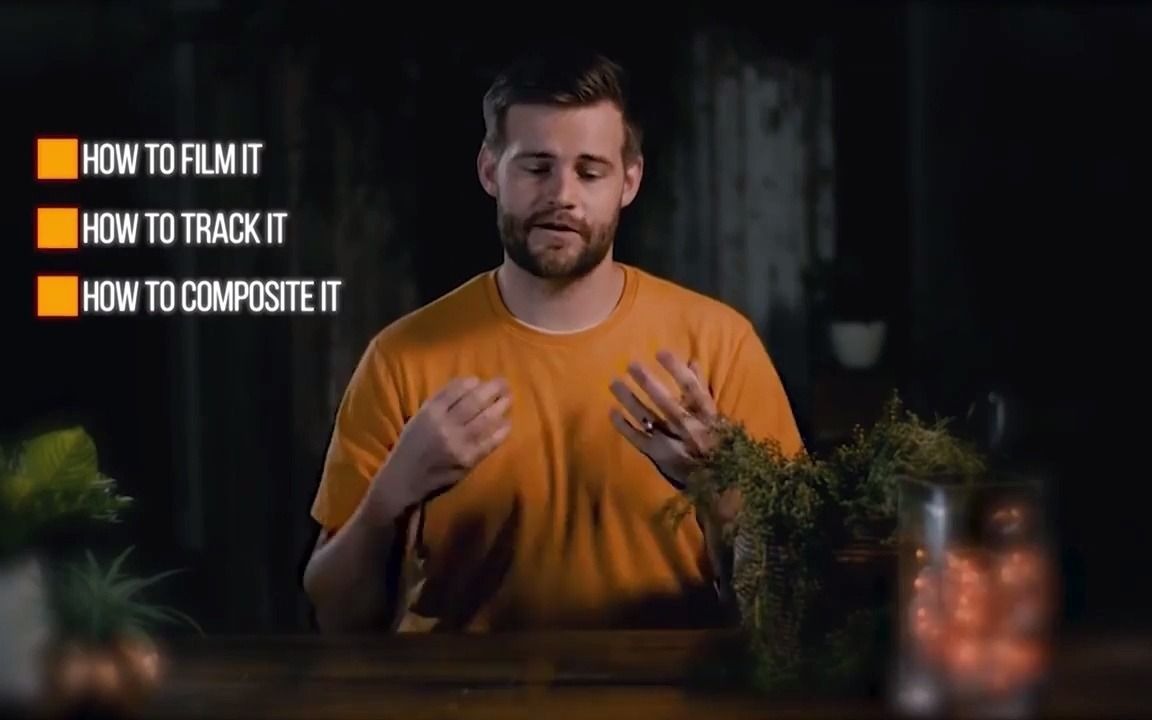 C4D运动跟踪技术初学者入门训练视频教程 人人素材RRCG