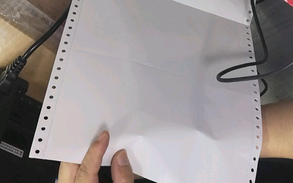 映美针式打印机打印纸安装教程