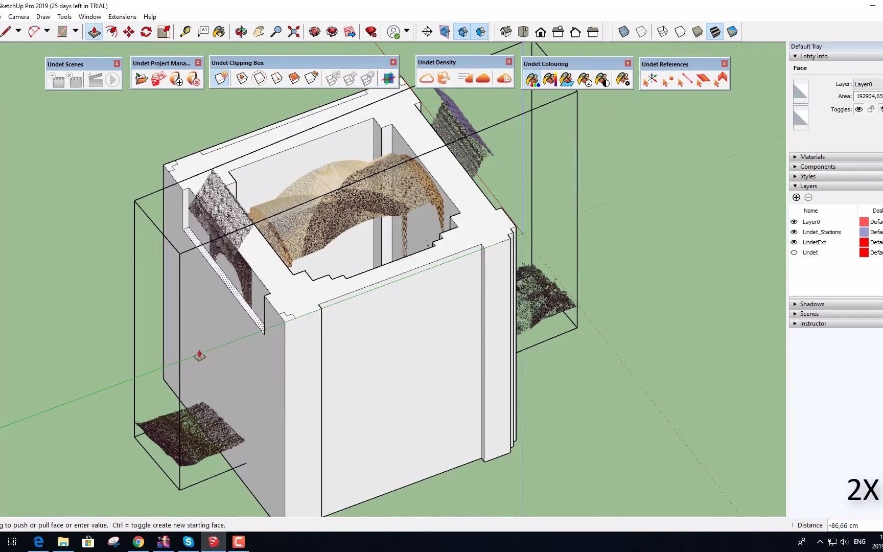 2.如何在SketchUp中从点云建模?