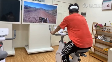 心理减压室必备设备-VR心理运动减压单车