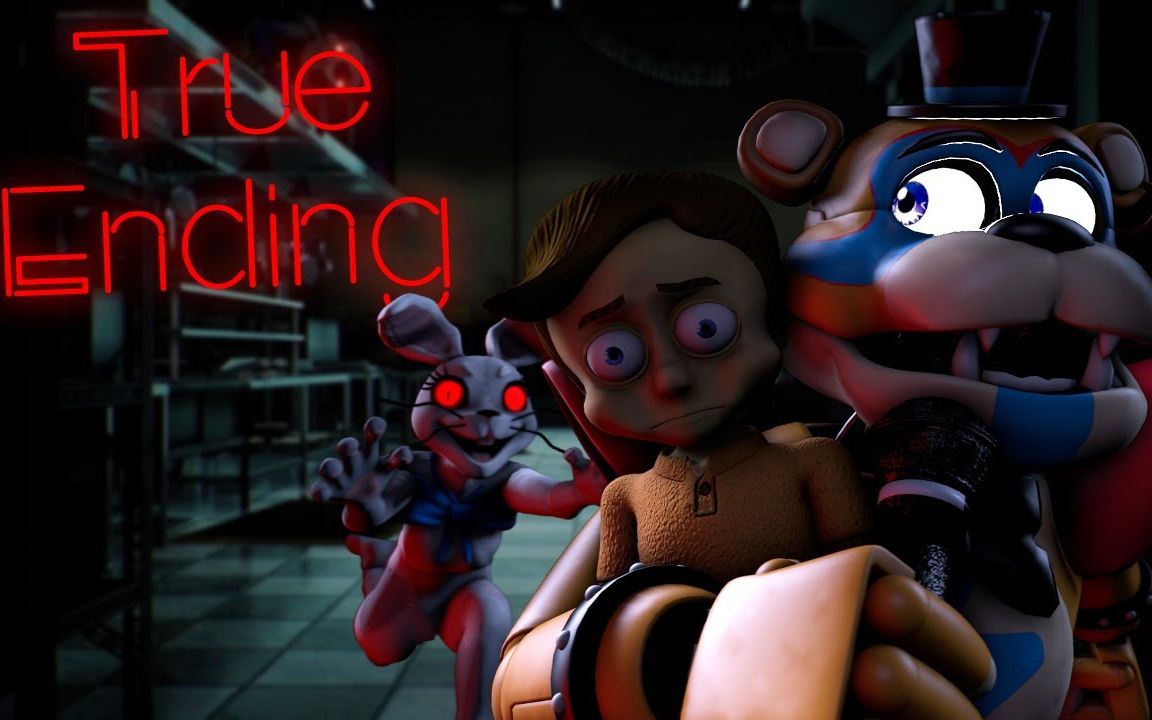 [THD FNAF Special系列/中字] 安全漏洞真结局 Security Breach True ...